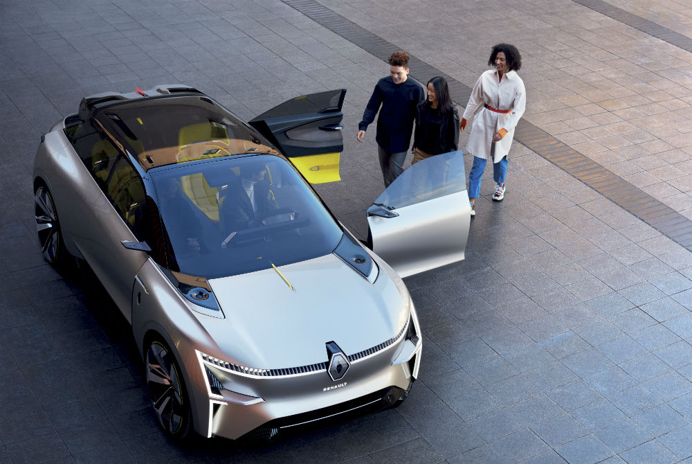 Renault apresenta carro elétrico com autonomia de 700 km e internet 5G