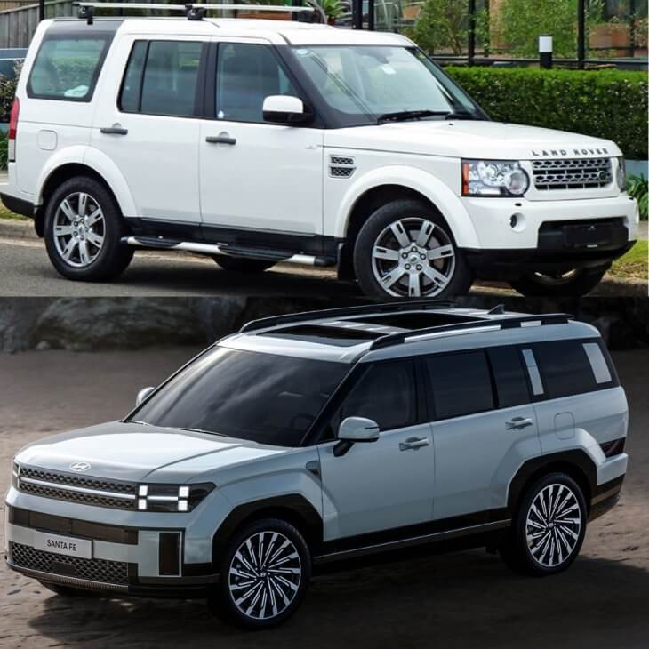 Novo Hyundai Santa Fe ganha visual de Land Rover