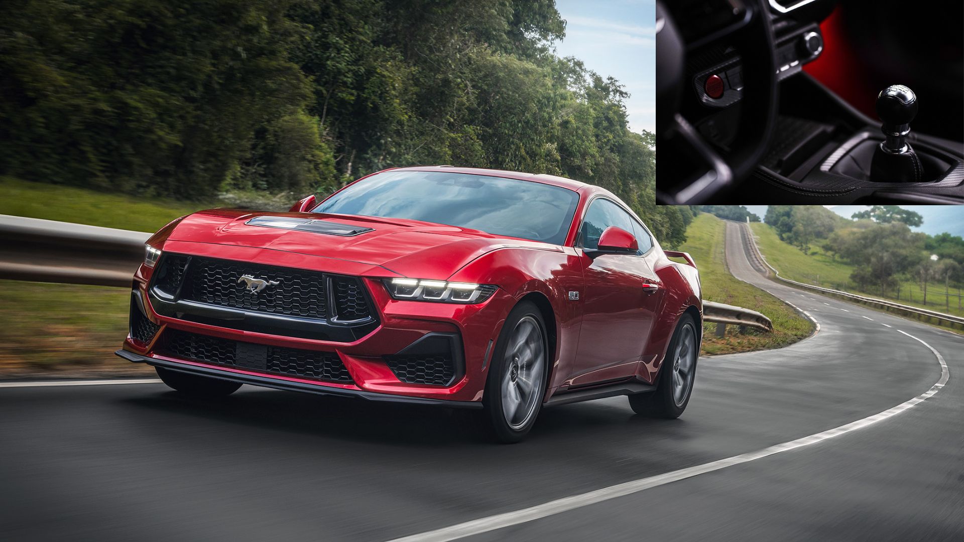 Ford Mustang com câmbio manual será vendido no Brasil