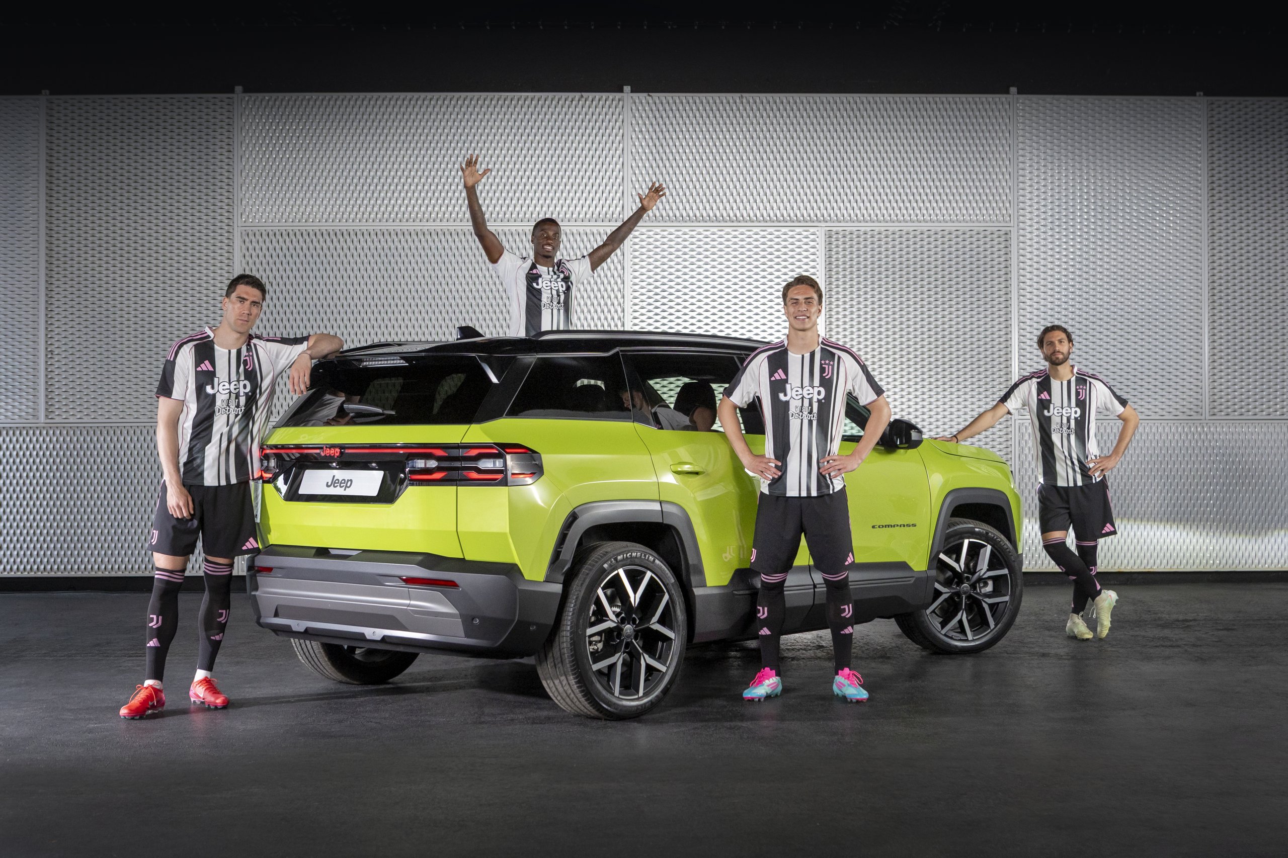 Jeep renova parceria com a Juventus por mais uma temporada na Itália